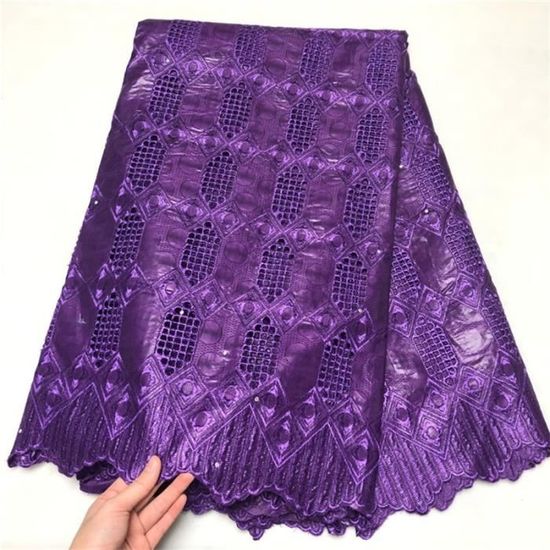 Tissus,Bazin riche africain brodé de perles, 2.5 Yards, tissu avec ...