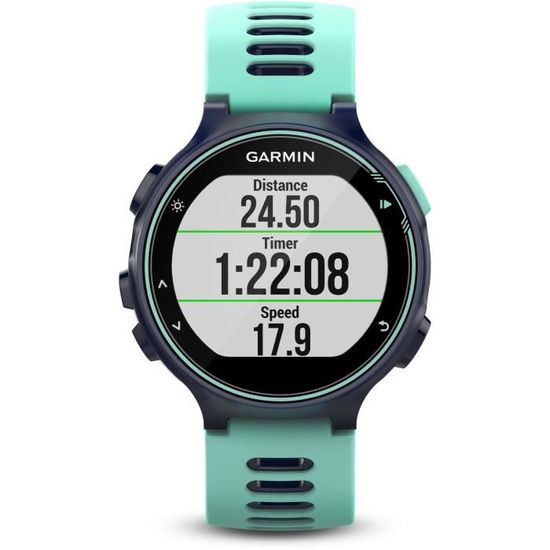 GARMIN Forerunner 735XT Montre GPS - Bleu et vert d'eau - Cdiscount ...