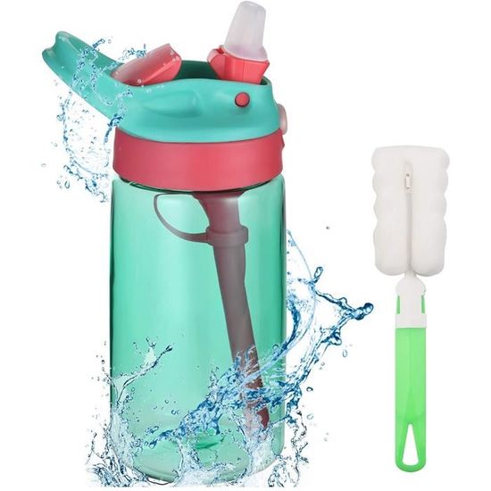 Tasse D Apprentissage - Limics24 - Gourde Enfants 480Ml Bouteille D Eau Enfant Paille Sans Bpa ...