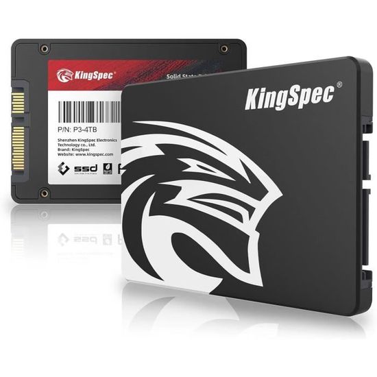 4To 2.5" Sata Ssd, 3D Nand Flash Disque Dur Ssd Interne, Vitesse De ...