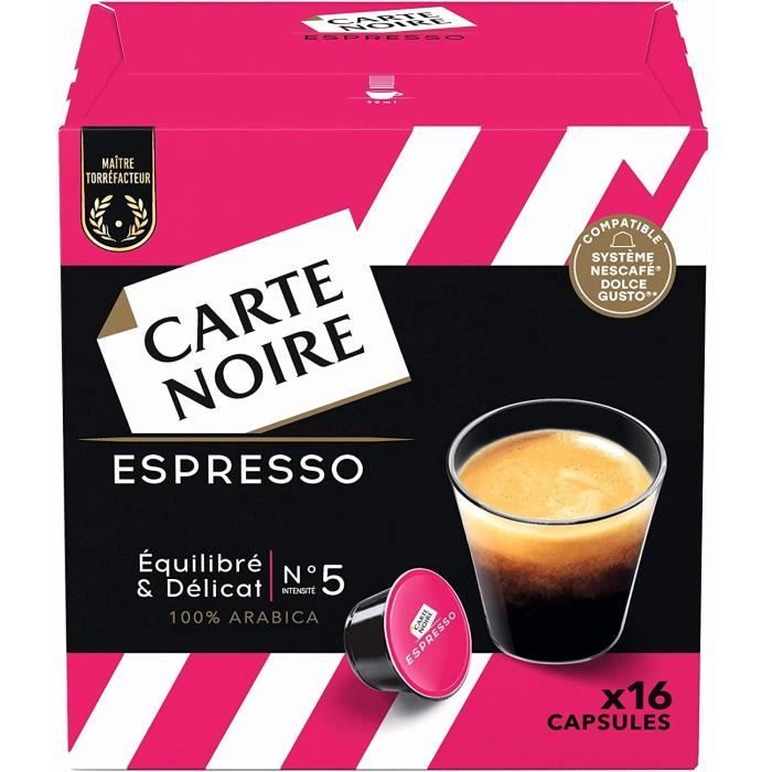 Capsules Compatibles Dolce Gusto, 6 Paquets de 16 capsules (96 Capsules ...