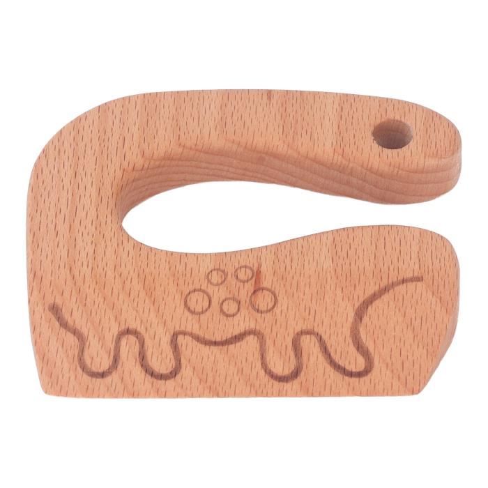 Couteau hachoir pour enfants Couteau en bois pour enfants Fruits ...