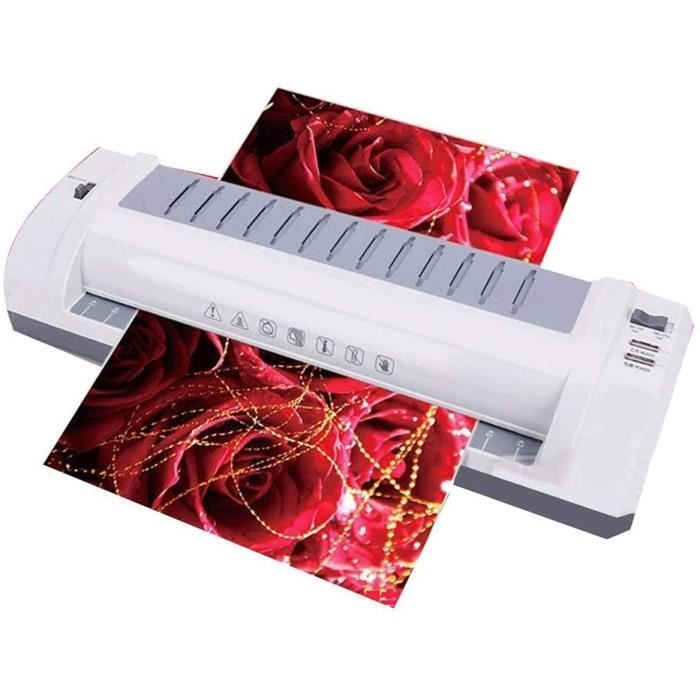 Machine à plastifier Thermique pour A3-A4-A6, système à Deux Rouleaux ...