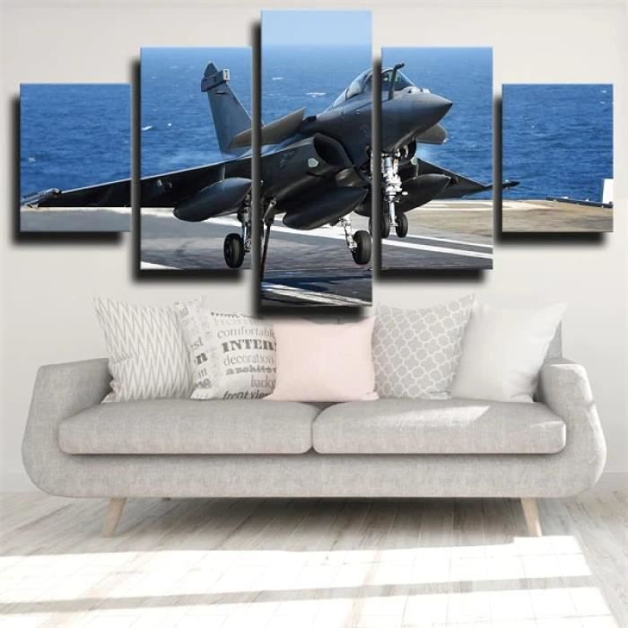 5 Parties Deco Murale Impression Sur Toile 5 Pieces Militaire Français ...