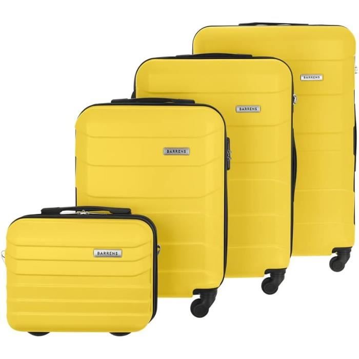 Set De 3 Valises + Valise Cosmétique | Valise Cabine 34L 55X40X20Cm ...