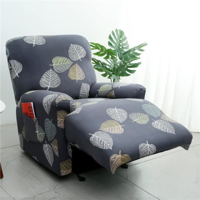 Housse de Fauteuil Relax Extensible 1 Places, Baroque Classiques Housse ...