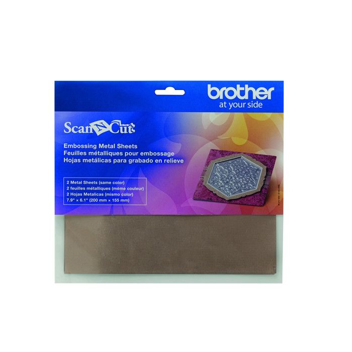Feuille métallique Cuivré pour embossage Scan N Cut - Cdiscount Beaux ...