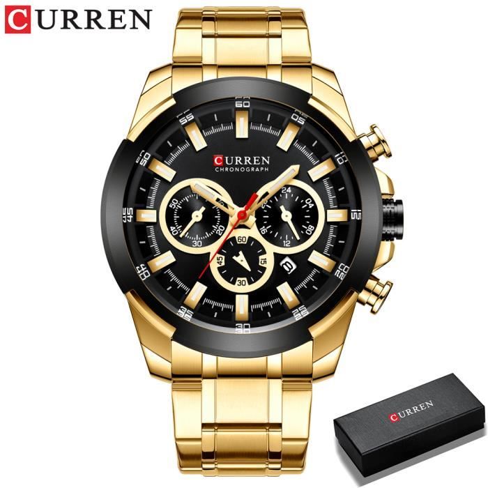 Curren Top Brand Deluxe Men's Watch Sports Watch Leisure Quartz Watch ...
