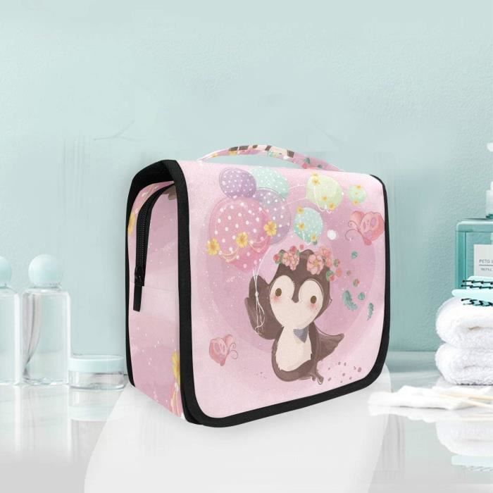 Pereza Voladora Rosa Trousse De Toilette Sac Pliable Suspendu ...