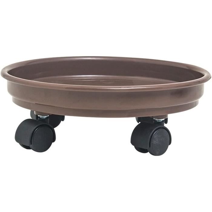 Pots Plateau Mover Support De Pot De Fleur Mobile Portable Extérieur ...