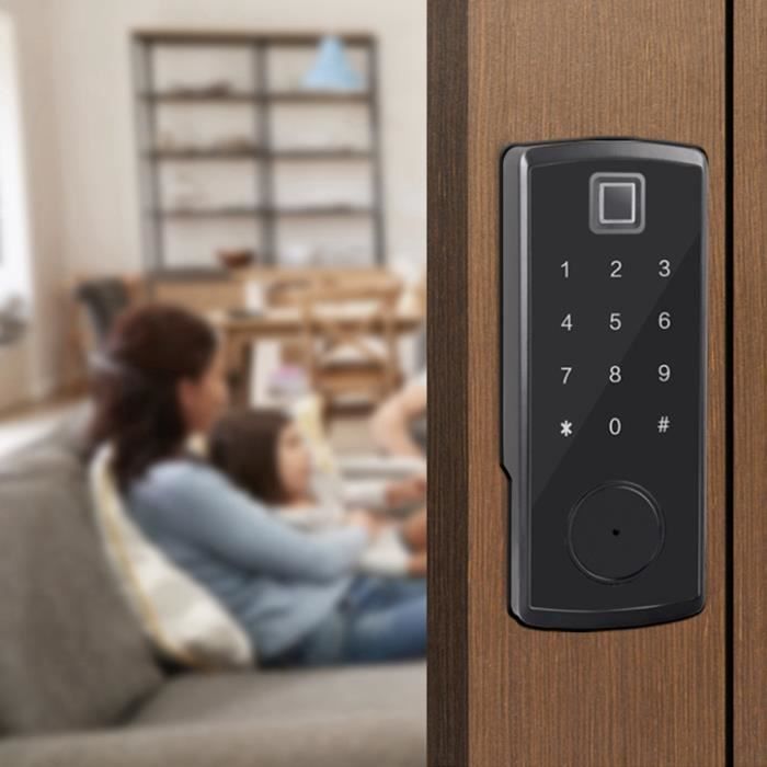 Cikonielf serrure de mot de passe Verrou de carte, verrouillage de sécurité par mot de passe ...