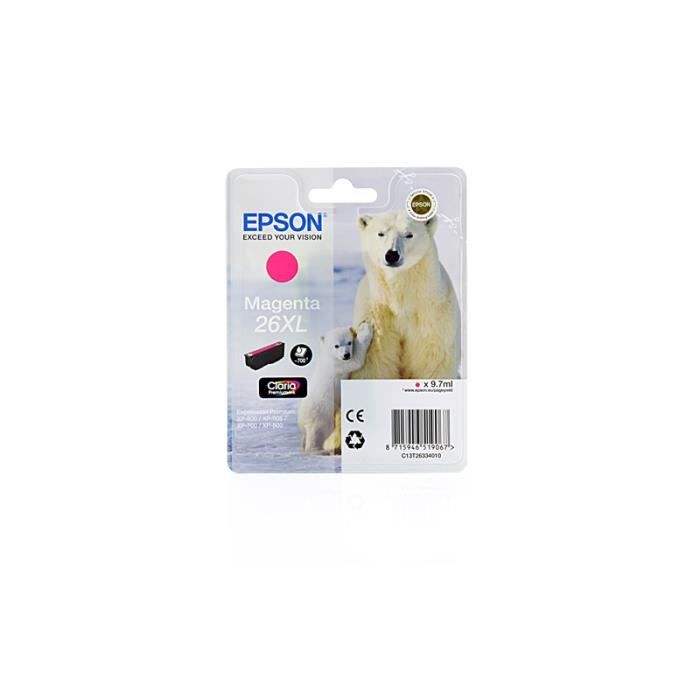 Epson Expression Premium XP-615 - Original Epson C13T26334010 / 26XL ...