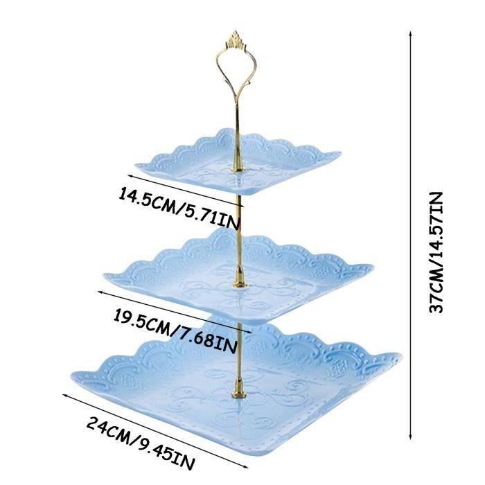 Perfect-Plateau de fruits à trois niveaux Plateau de fruits séchés ...