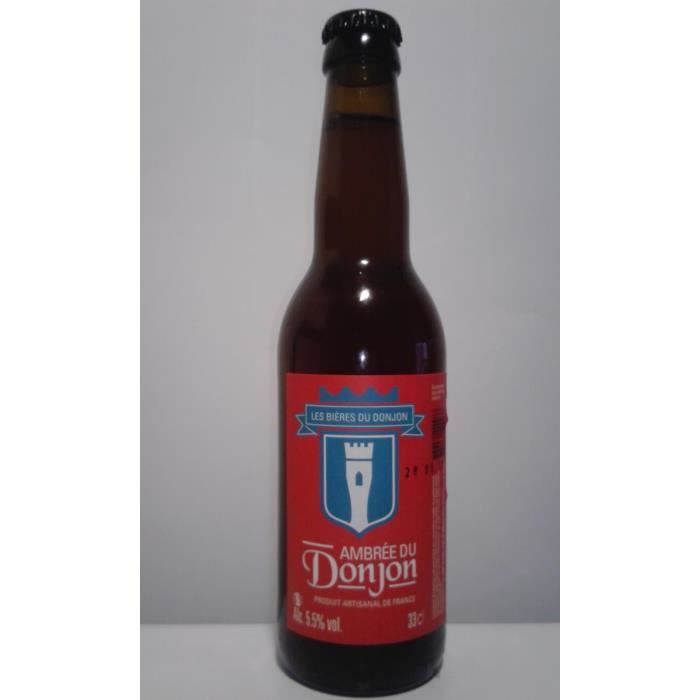 Bière Ambrée 33 cl - La cave Cdiscount