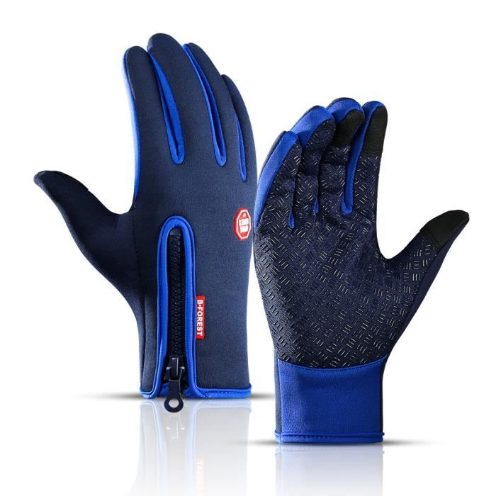 Gants chauds en polaire avec écran tactile, gants d'extérieur ...