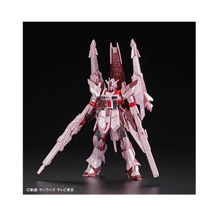 Maquette Gundam - HI-NU Vrabe AMZN Red Exclu Gundam Gunpla HG 1/144 ...