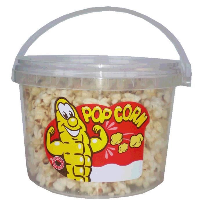 Pop Corn Sucré seau de 250 grs - Cdiscount Electroménager