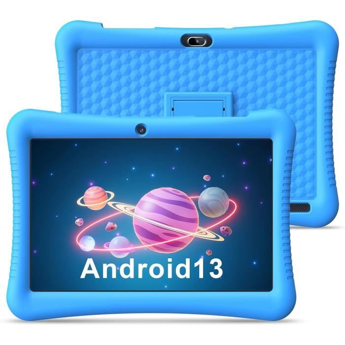 Tablette Enfants 10 Pouces Android 13 Tablette Pour Enfant 3Go Ram 32Go Rom Quad Core Tablette ...
