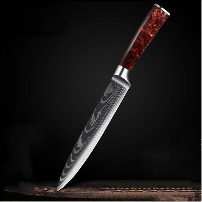 Couteaux De Cuisine De 8 Pouces Cuisine Professionnel Device Ensembles ...