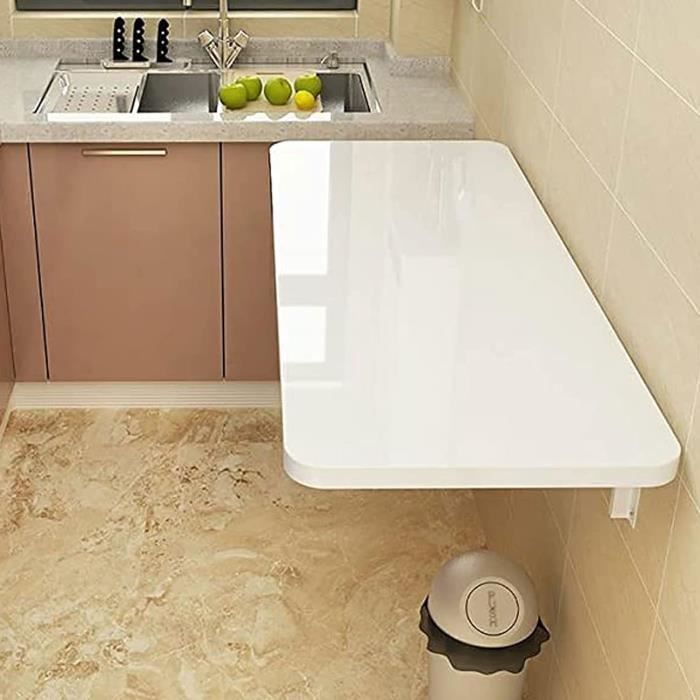 Table Murale Rabattable Pliante, Table À Manger Murale, Bureau D ...