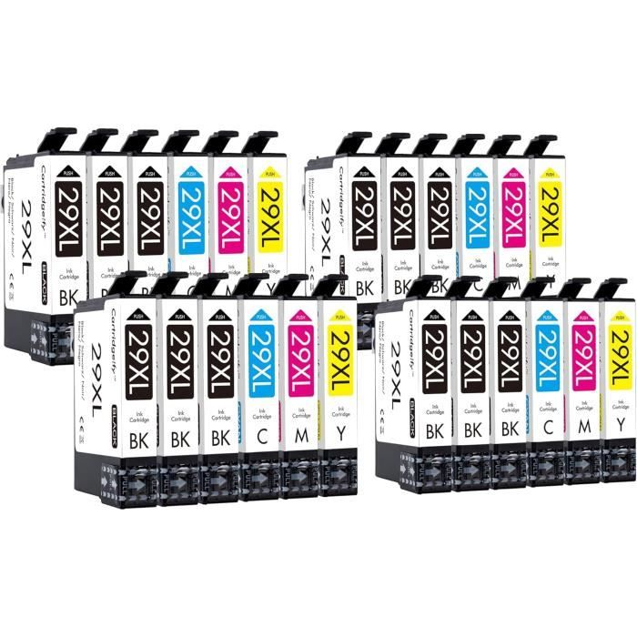 29 Xl Cartouches D'Encre Compatible Avec Epson 29 29Xl Multipack (24 ...