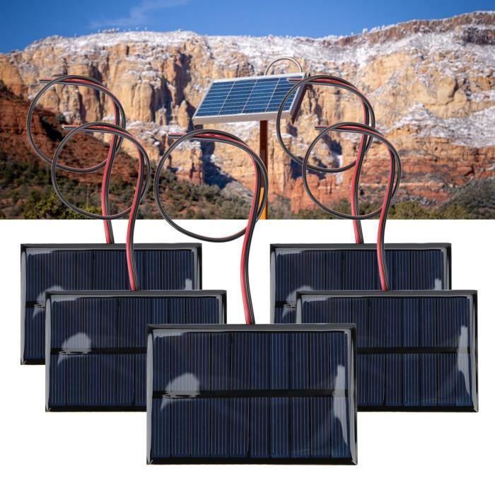 Panneau solaire - VBESTLIFE - Module d'alimentation cellulaire - 5 ...