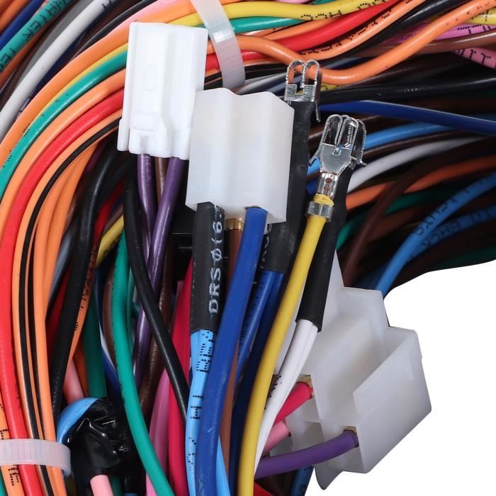 Kit De Faisceau De Câblage De 20 Fusibles À 20 Circuits Fils Longs ...
