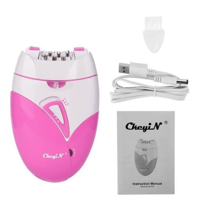EPILATEUR ELECTRIQUE Epilateur électrique rechargeable USB pour femmes ...