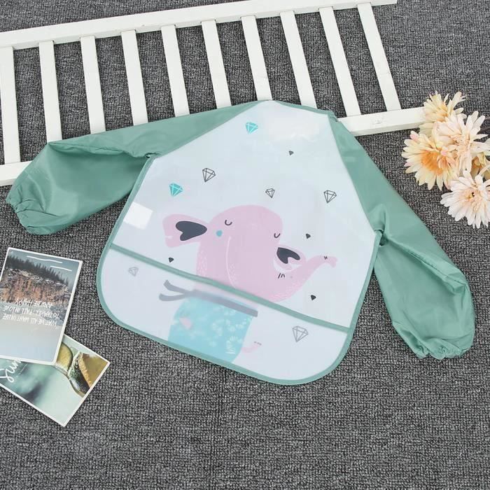 HX01686-Bavoirs bébé Dessin animé mignon bébé bavoirs imperméable ...