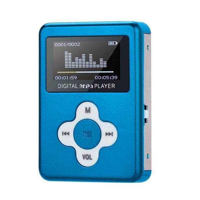 Lecteur MP3 Lect MP3USB Mini MP3 Player LCD Screen Support 32GB Micro ...