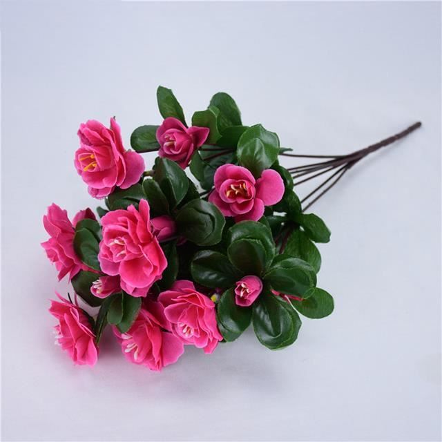 PLANTE ARTIFICIELLE,E--Bouquet de fausses fleurs'azalées artificielles ...
