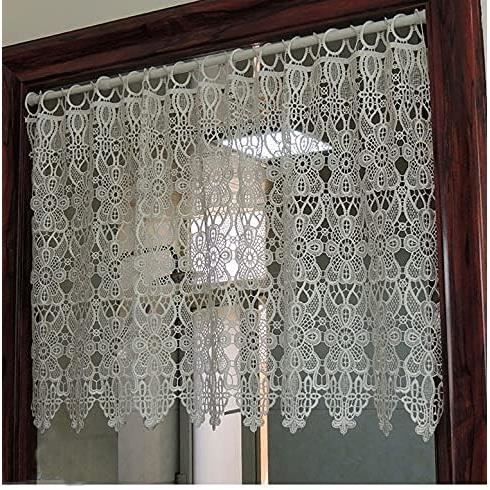 Rideau De Fenêtre En Dentelle - Style Maison De Campagne - Rideau De ...