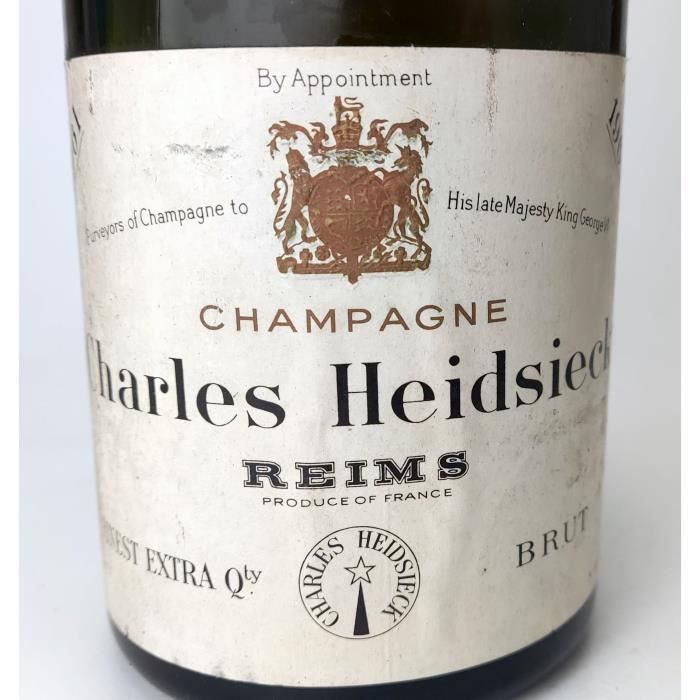 1961 - Champagne Charles Heidsieck Vintage - La cave Cdiscount
