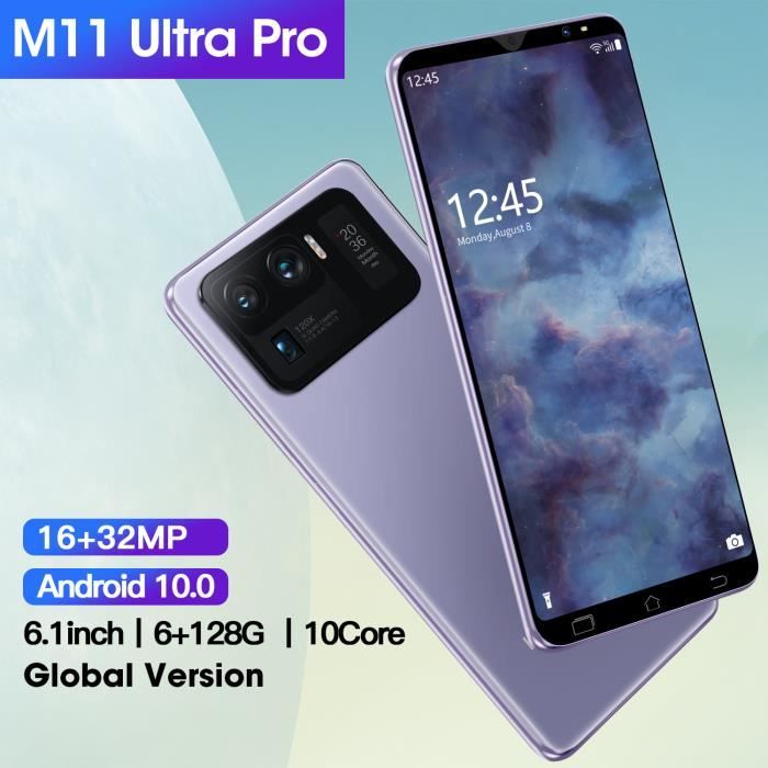 2021 Nouveau Smartphone M11 Ultra 5G-6.1" Plein HD-Débloqué-6Go RAM ...