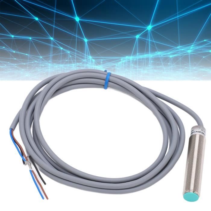 Tbest Détecteur de proximité 2 mm BEM12-02-PK Interrupteur de proximité ...