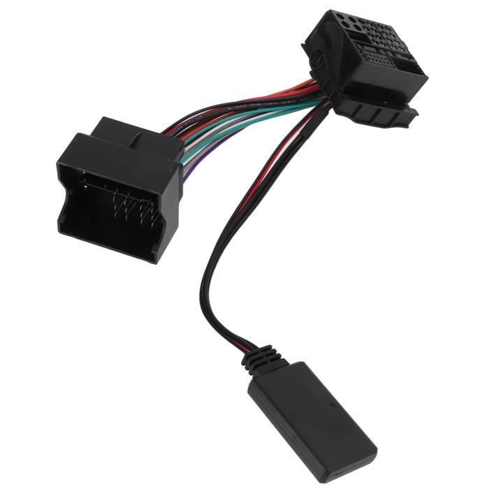 Vvikizy Faisceau de câblage d'autoradio stéréo Adaptateur Audio ...