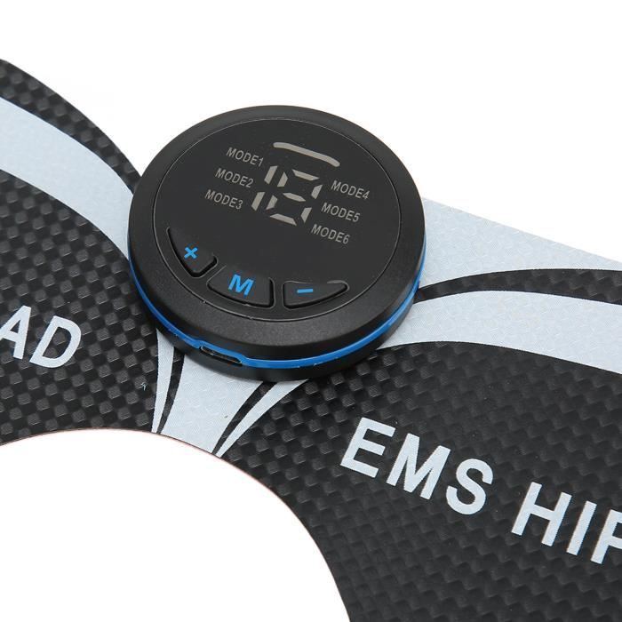 Appareil électrique de levage des fesses, massage des fesses, levage et mise en forme, noir ...