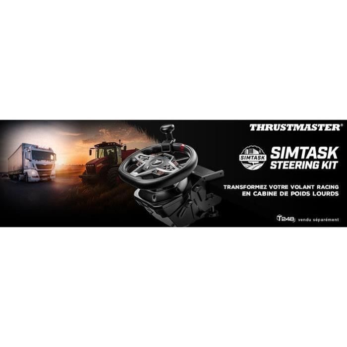 Support de volant - THRUSMASTER - SimTask Steering Kit + boule de manœuvre - Noir - Compatible ...