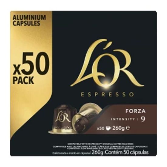 L'OR FORZA CAPSULES x50 x5 (250 capsules au total) - Cdiscount Au quotidien