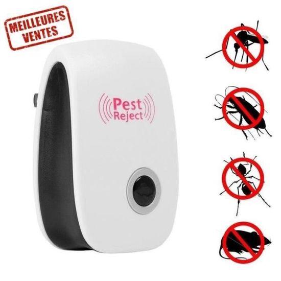 TD® Anti moustiques répulsif efficace intérieur extérieur ultrason ...