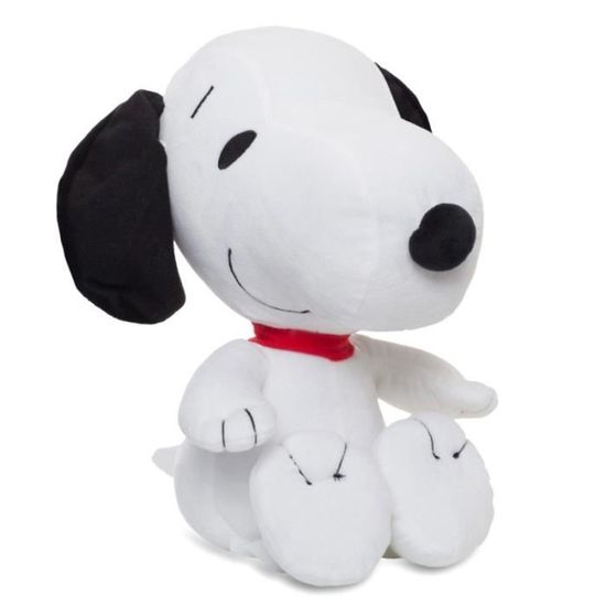 Peluche snoopy geant 45 cm assis - Cdiscount Jeux - Jouets