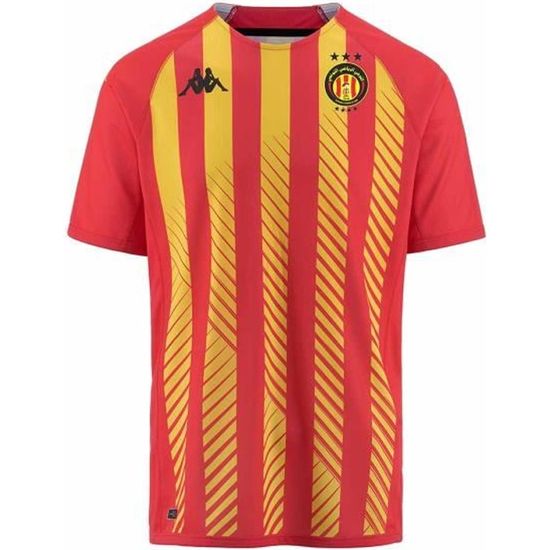 Maillot Kombat Home Espérance Tunis 22/23 Rouge pour Homme - Rouge, jaune - Cdiscount Sport