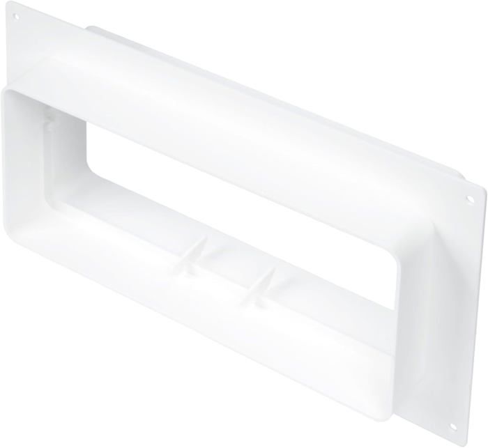 Bride de raccordement rectangulaire 220 x 90 mm - Plaque de ...