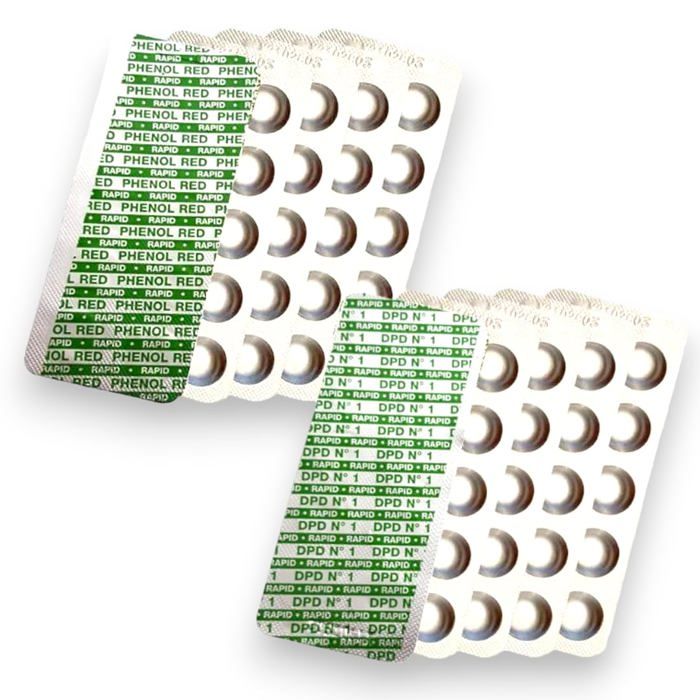 Recharge de pastilles de test pour piscine et SPA Measure PH e Chlore ...