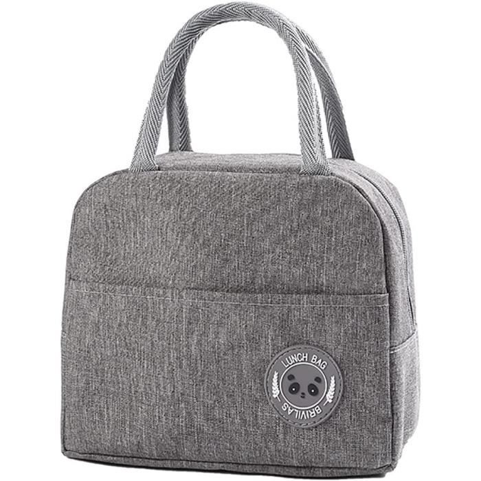 Sac Repas Isotherme Lunch Bag, Femmes Hommes Sacs À Lunch Sac Isotherme ...
