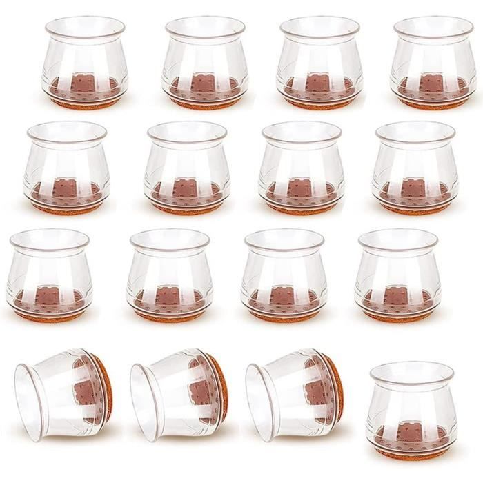 Patin Chaise, 16Pcs Size L Patins Pour Chaises, Tampon Chaise ...