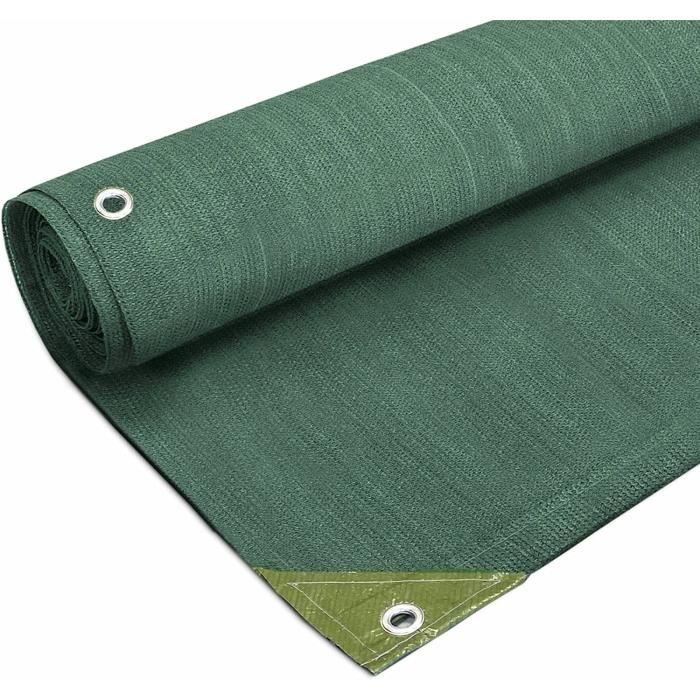 Brise Vue occultant Vert. Hedera. H1xL10m. 220g-m²[734] - Cdiscount Jardin