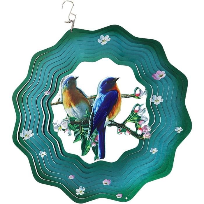 Carillon Éolien - Attrape-Vent Suspendu 3D Intérieur-Pivotant À 360 ...