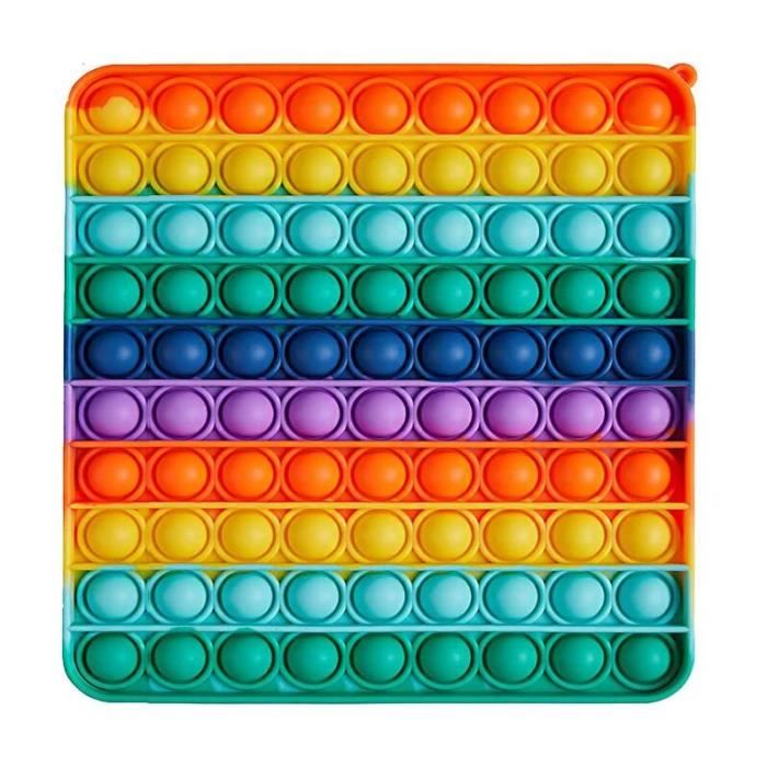 Pop it Fidget Toys geant, popit Jeux Pas Cher, poppit Grande antisress ...