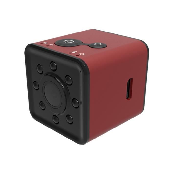 Caméra Miniature - SQ13 - 1080P HD - Étanche - WiFi - Rouge - Cdiscount ...